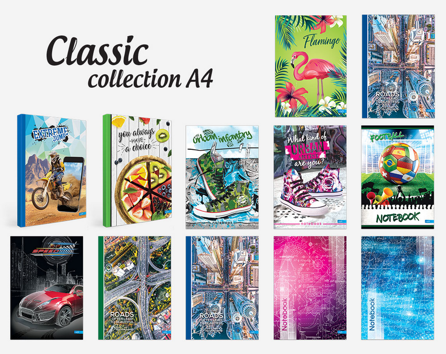 Sveska Classic A4 TP latajn 3820 – ALF Online Shop!