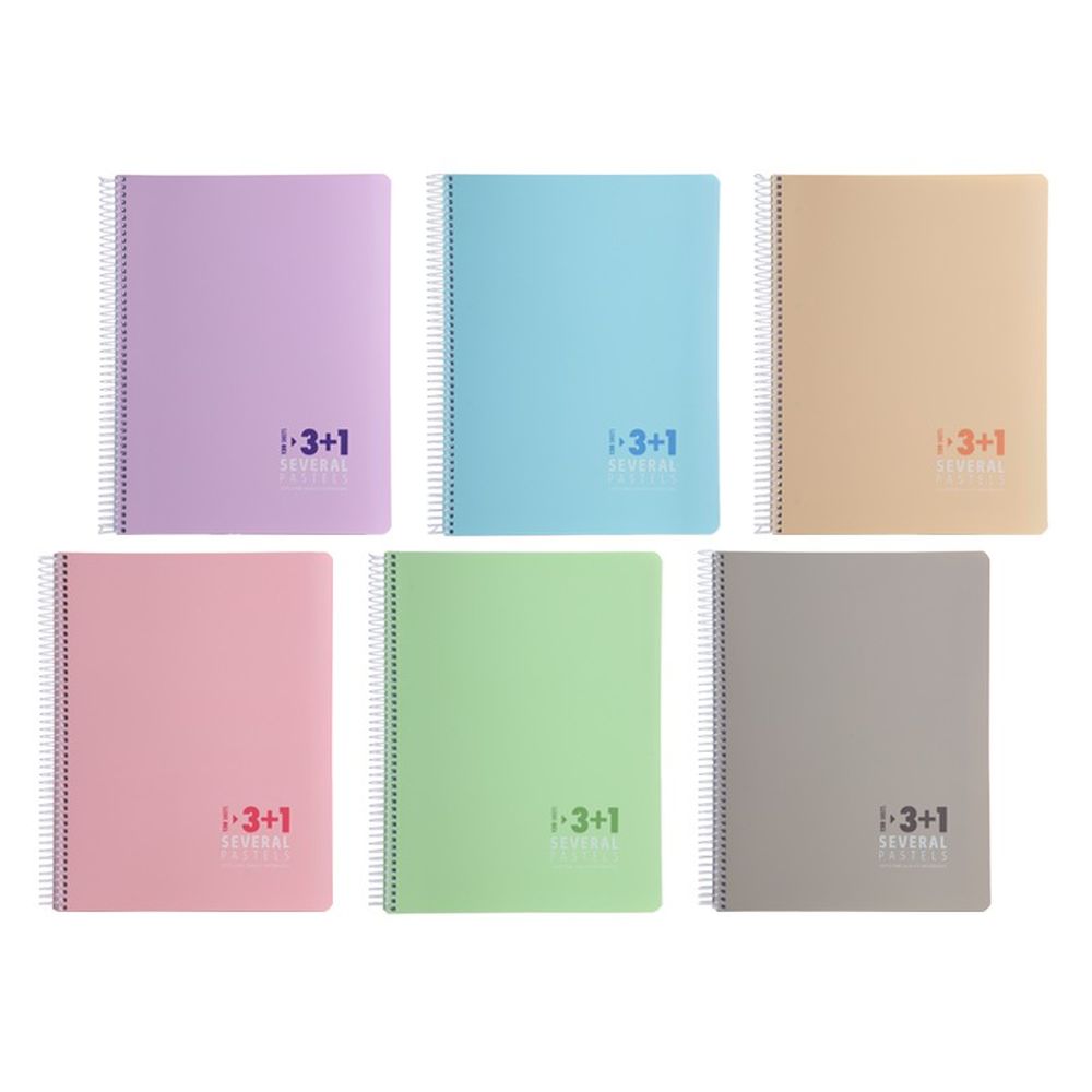Notebook Several A4 dikto/karo 719.384 - ALF Online Shop!