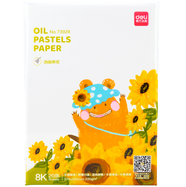 DELI Oil pastels paper 73928 – ALF Online Shop!