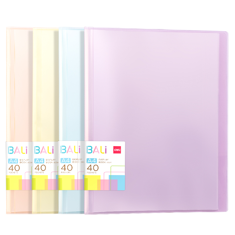 DELI fascikla A4 40 PVC U EB034 – ALF Online Shop!